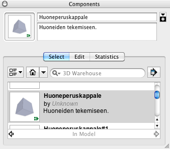 Iterointi SketchUpilla