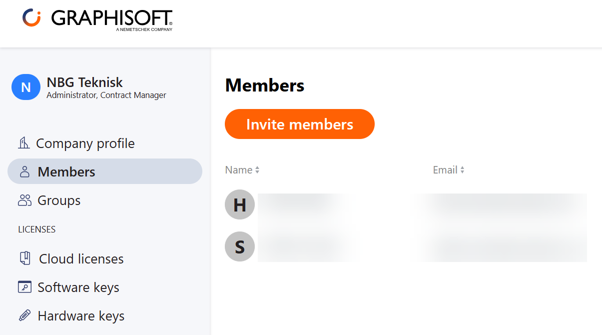 Graphisoft ID -Ny bruker eller glemt passord