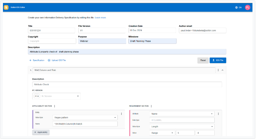 Hva er nytt i Solibri Office - Mars 2025