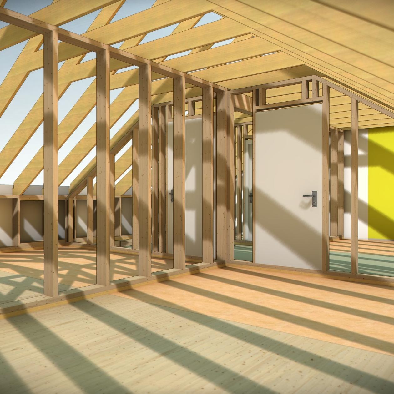 ArchiFrame, träkonstruktioner för Archicad - Nordic BIM Group